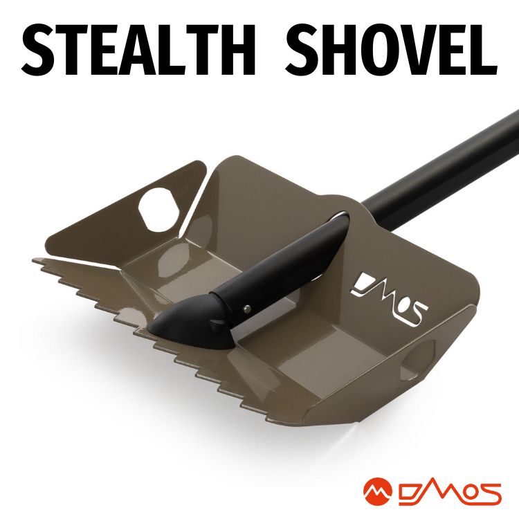 DMOS ディモス 折りたたみシャベル THE STEALTH SHOVEL ステルスシャベル 6色設定 シェイパー 除雪 収納 アルミニウム シャベル DMOS Collective ...